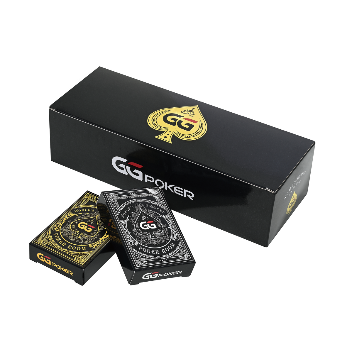 GGPOKER BLACK & GOLD CARD DECK - BOX SET | GGStore
